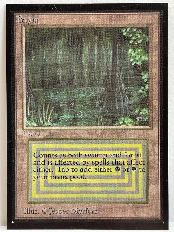 Magic The Gathering - Bayou - Coll. International Edition (Neu (gemäss ...