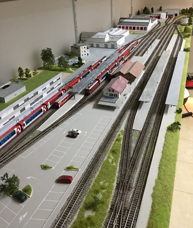 2 modules RhB échelle N (Gebraucht) in Meyrin für CHF 500 – nur Abholung auf Ricardo kaufen