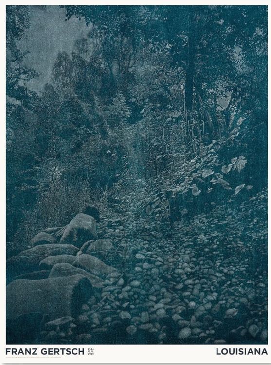 Plakat sehr gross - Franz Gertsch - Ausstellung in Dänemark | Kaufen auf Ricardo