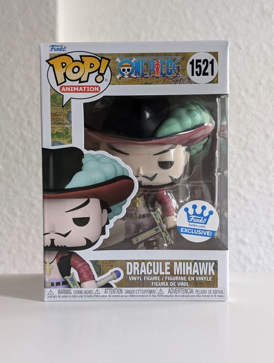 Funko Pop! - One Piece - Dracule Mihawk (Exclusive) - 1521 (Neu und ...