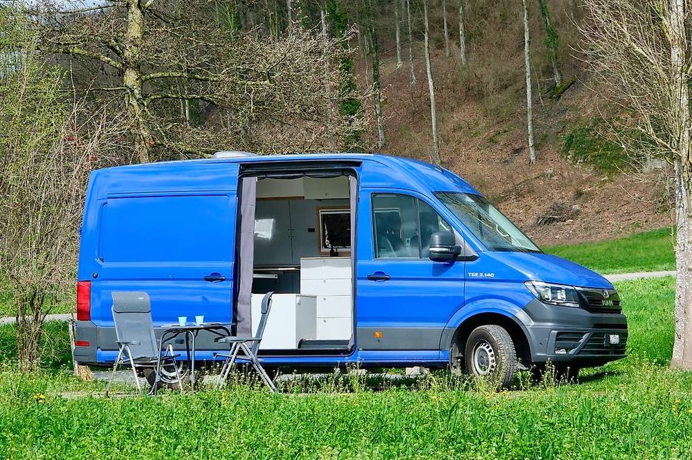 Wohnmobil / Camper MAN TGE (VW Crafter) (Gebraucht) in Dagmersellen für ...