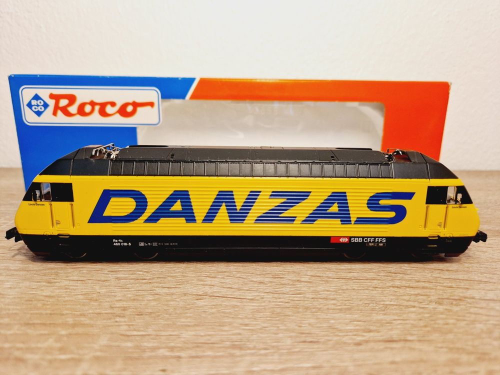 Roco 43879 E-Lok 460 Danzas SBB Digital H0 (Gebraucht) in St-Aubin-Sauges für CHF 169 – mit ...