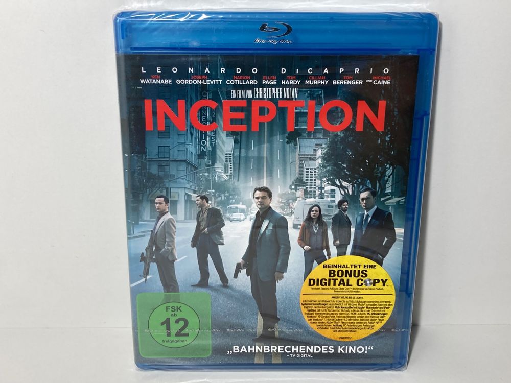 Inception Blu Ray OVP | Kaufen auf Ricardo Inception Blu Ray OVP | Kaufen auf Ricardo