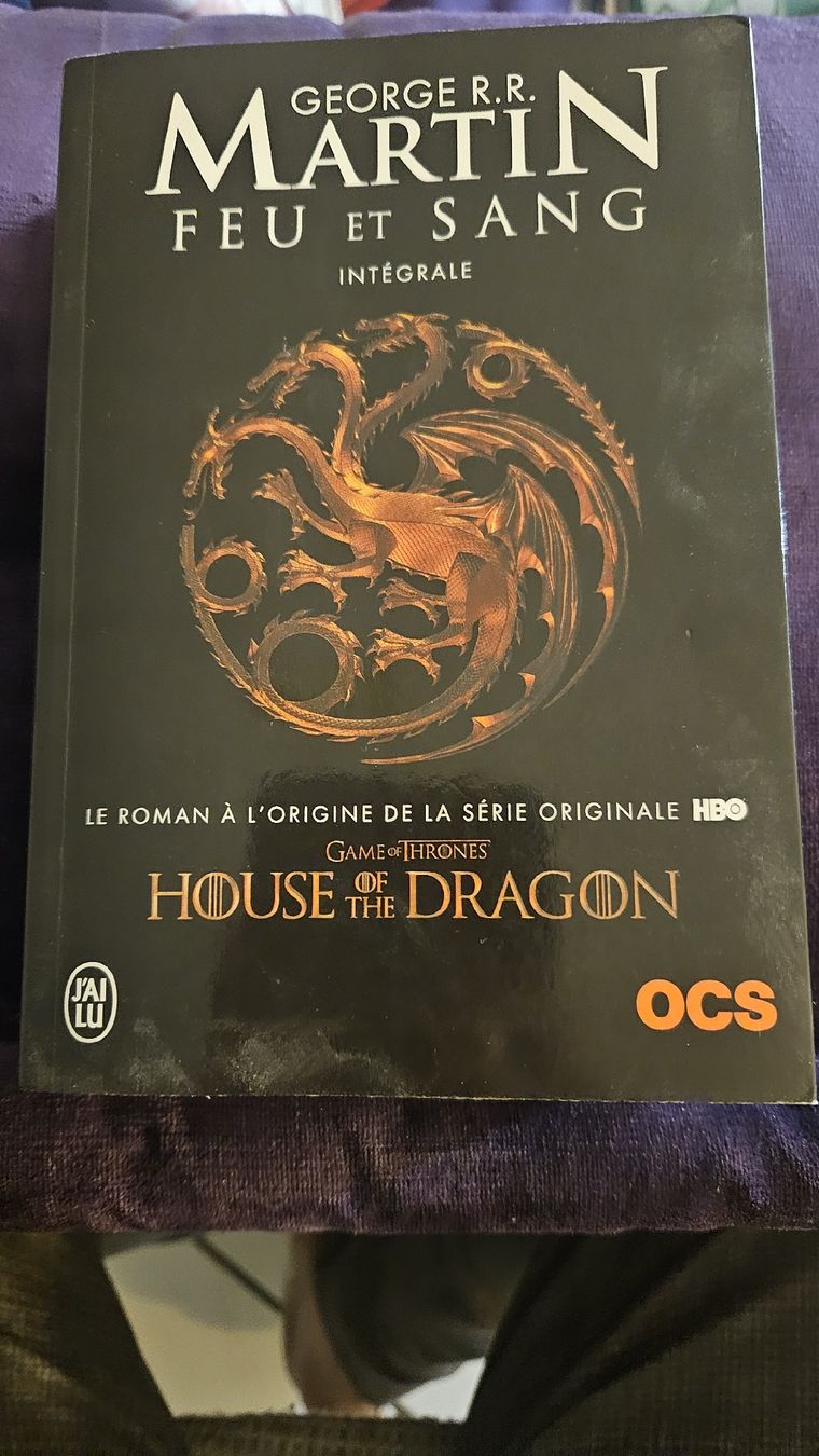 Feu et Sang, Game of Thrones - Maison du Dragon, livre 📖 (Neuf (Voir ...