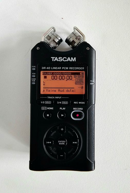 Tascam DR-40 professioneller Audiorecorder (Neu (gemäss Beschreibung ...