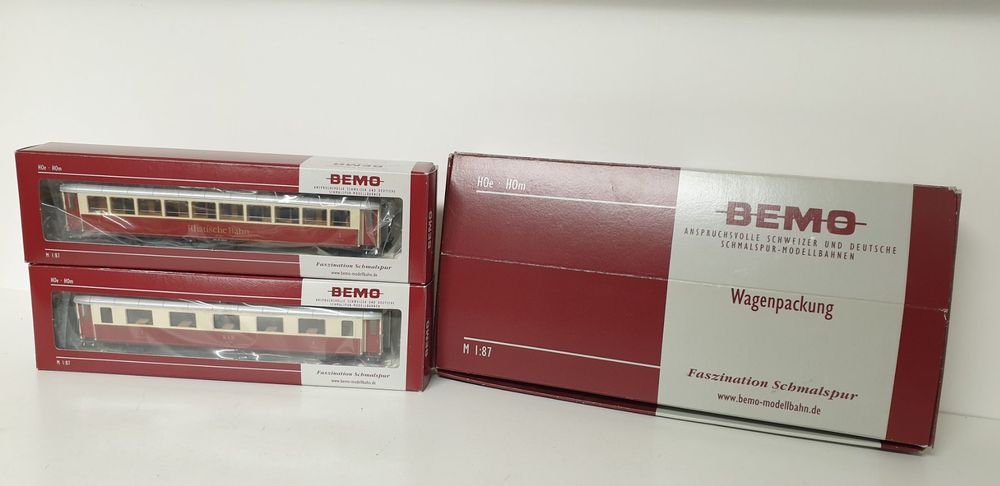 Bemo RhB Salonwagen Set 7255 125 | Kaufen auf Ricardo