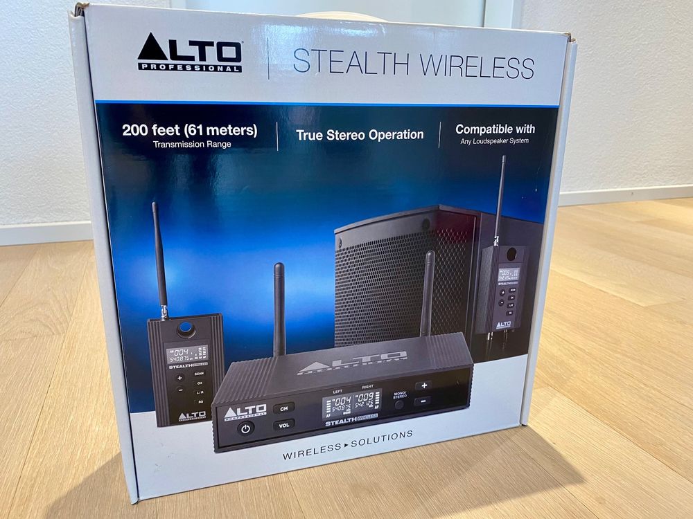 Alto Stealth Wireless MK2 (Audio Funksystem) | Kaufen auf Ricardo