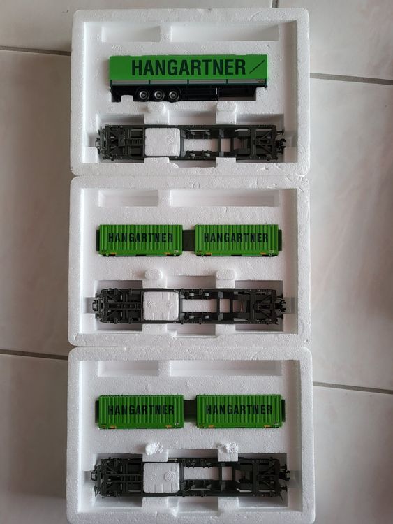 Märklin 47453 set 3x wagons Hupac SBB CFF FFS | Kaufen auf Ricardo