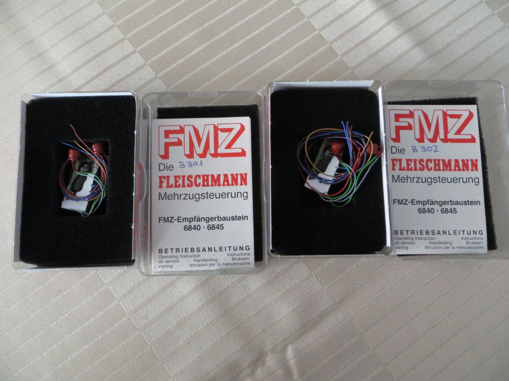 2 Fleischmann FMZ-Empfängerbaustein (Lokdecoder) HO, 6840 (Neu und originalverpackt) in Wohlen ...