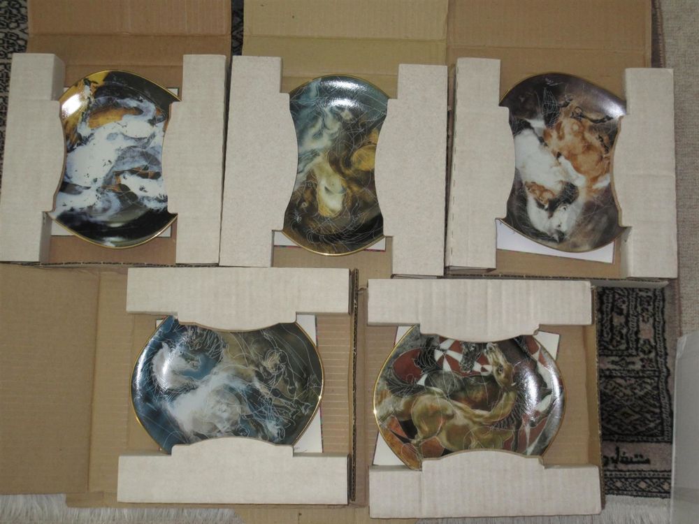 Hans Erni DYNAM. PFERDE Keramik 5 Stk. (Neu (gemäss Beschreibung)) in Weinfelden für CHF 100 ...