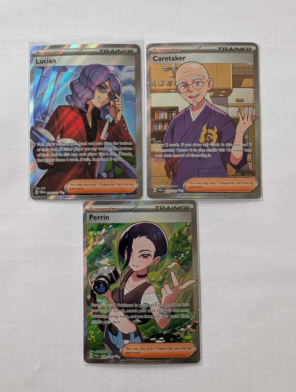 Pokemon 3 Trainer Karten aus Twillight Masquerade (Neu (gemäss ...