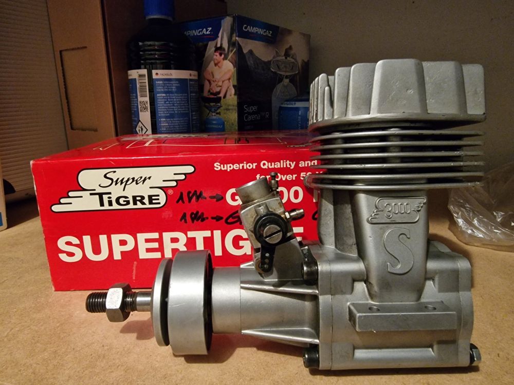 SuperTiger 30 ccm-G3000-2T-neu,Ohne Auspuff | Kaufen auf Ricardo