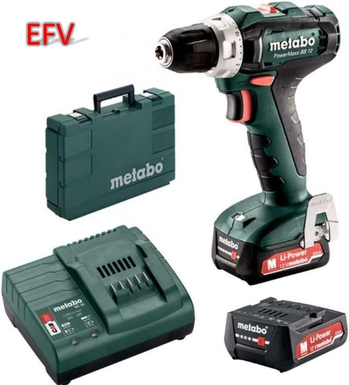 Metabo Akku Schrauber Inkl. 2x Akku Ladegerät und Koffer OVP (Neu und ...