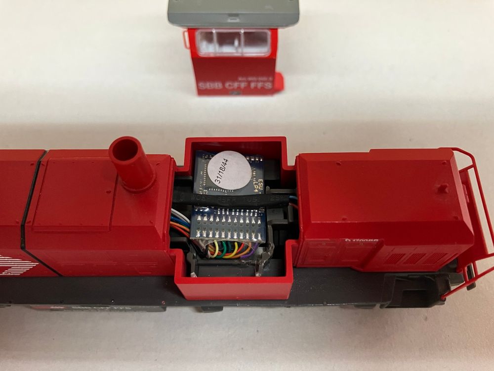 PIKO 59401 SBB Diesellok Am 843 042-3 "Infra", H0 GS DC Dig. (Gebraucht ...