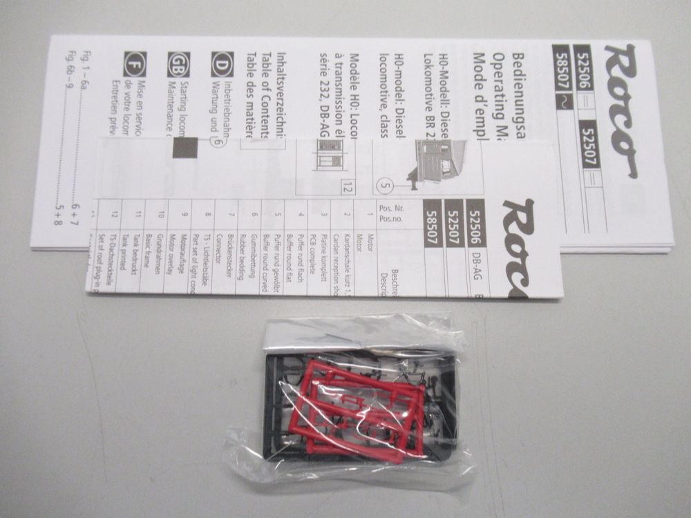 Roco 52506 DB BR 232 536-3 DC Analog H0 | Kaufen auf Ricardo