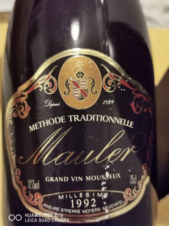 Mauler Brut und Millesime 1992 (Neu und originalverpackt) in Zürich für ...