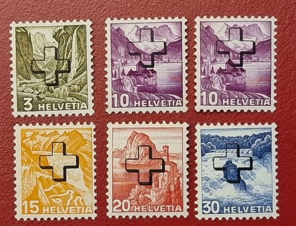 BUNDESVERWALTUNG LANDSCHAFTEN AUS 28 - 34Y 1938** | Kaufen auf Ricardo