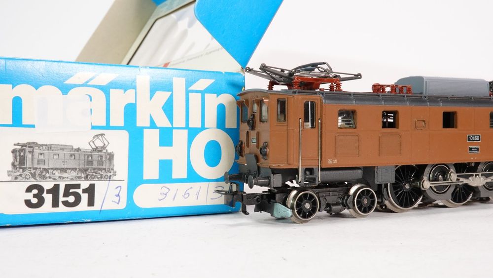 E48 Märklin 3151 Sbb Ae 3 6 Braun Bastelware Kaufen Auf Ricardo