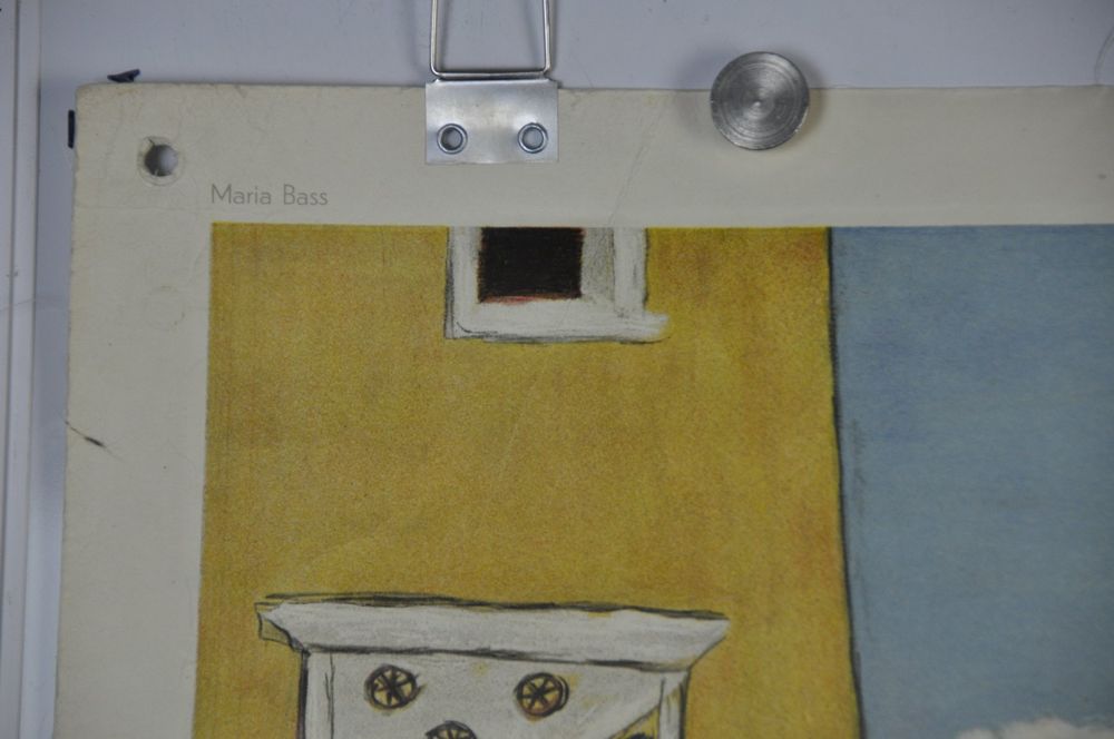 Schulwandbild Engadiner Häuser Maria Bas (Gebraucht) in Härkingen für ...