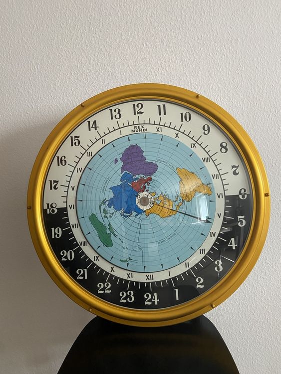Rex Mundi - Weltzeituhr (Wand) Original 1968 | Kaufen auf Ricardo