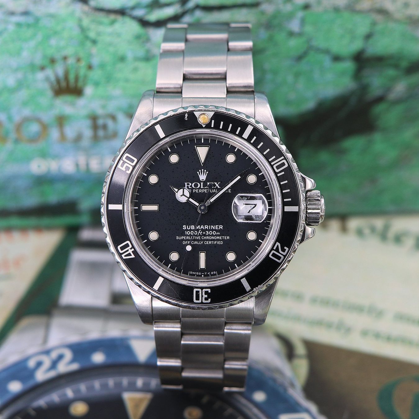 Rolex Submariner 168000 Stahl, Box und Garantie inklusive (Gebraucht ...