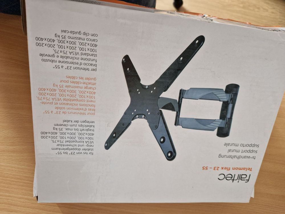 Wandhalterung für TV Fairtec Telamon flex 23 - 55 (Gebraucht) in ...