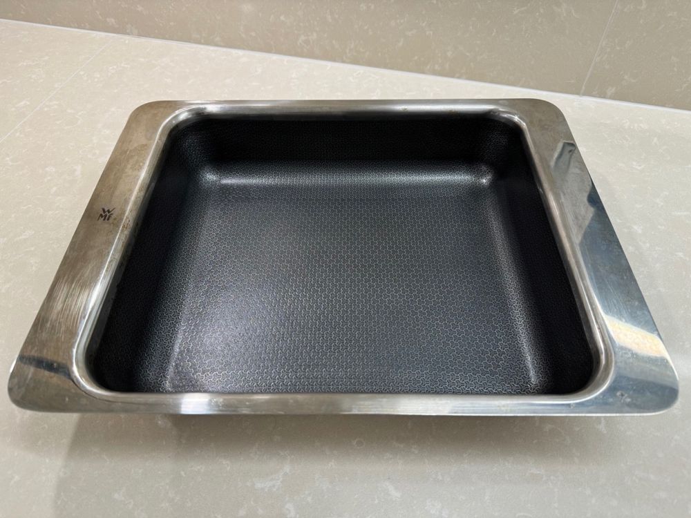 WMF Auflaufform PROFI RESIST Silber Schwarz (39 cm, 9.6 l) | Kaufen auf ...