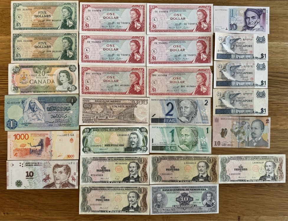 Lot Banknoten Allerlei (Gebraucht) in Ebikon für CHF 85 – mit Lieferung ...