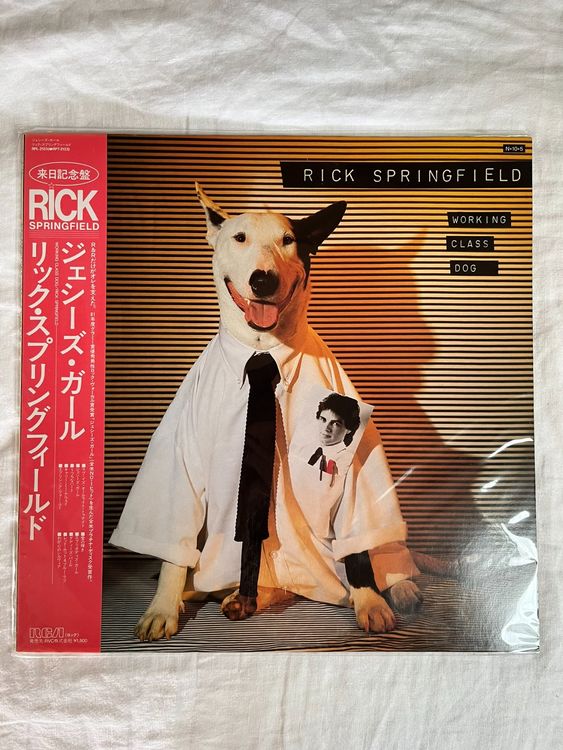 Rick Springfield - Working Class Dog vinyl LP Japanische (Gebraucht) in ...