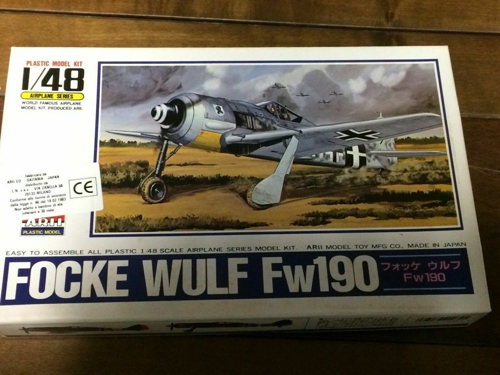 plastic model kit scale 1 : 48 ARII A335 800 FOCKE WULF FW 1 (Neu und ...