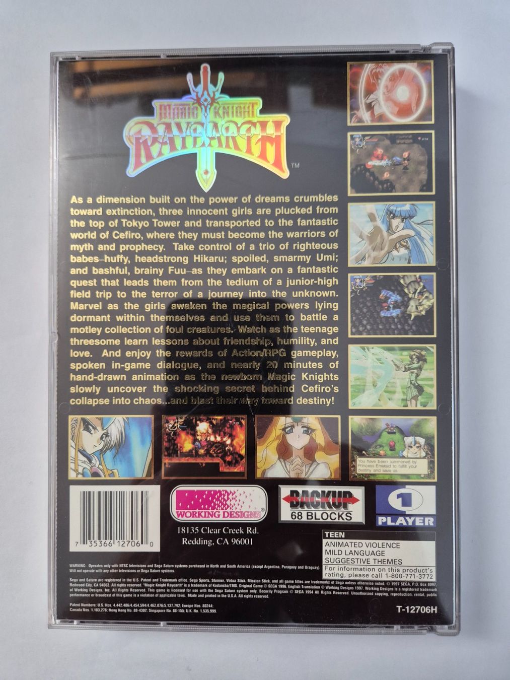 SEGA SATURN GRAIL: Magic Knight Rayearth (CIB / komplett) (Gebraucht ...