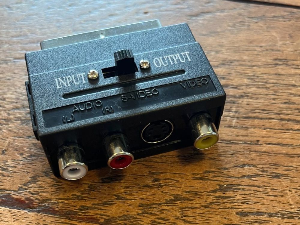 Scart - S VHS Adapter Mini DIN | Kaufen auf Ricardo