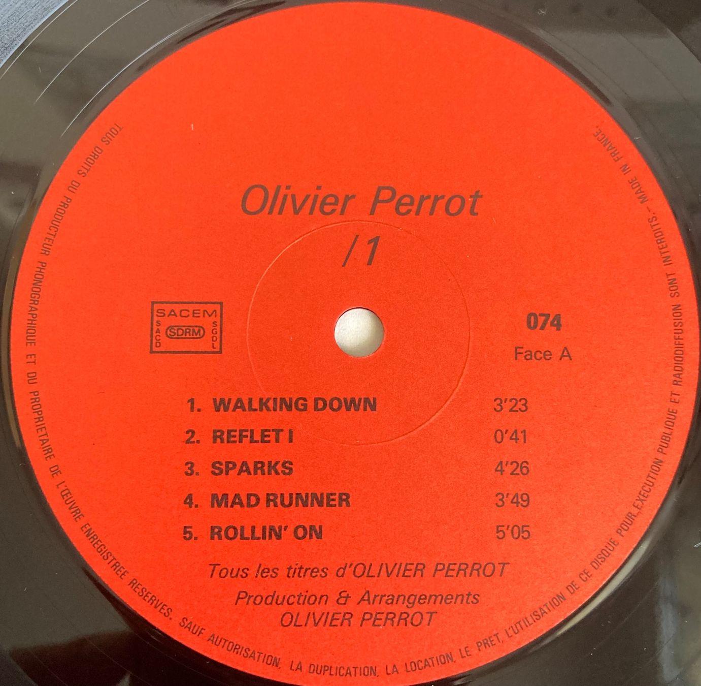 Olivier Perrot – /1 LP *1981* NM/MINT (Neu (gemäss Beschreibung)) in ...