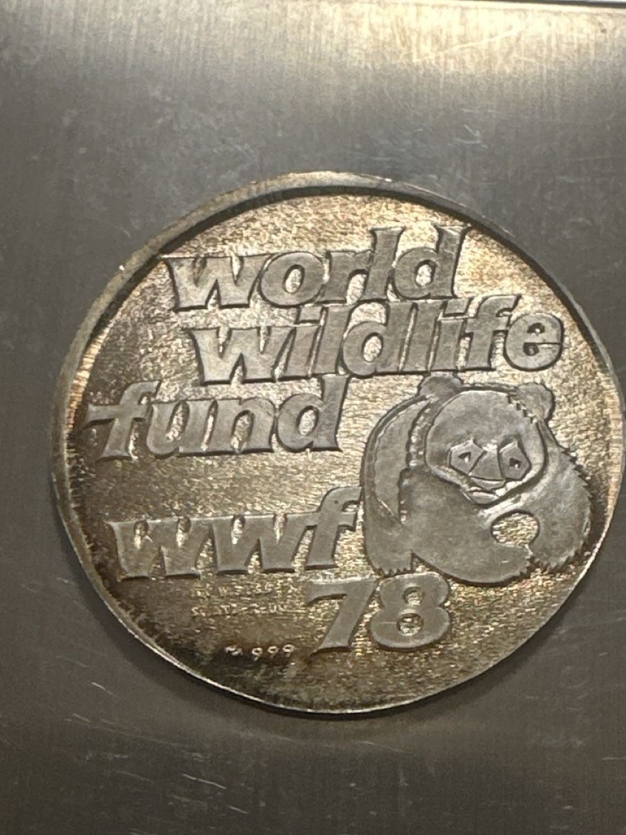 WWF Panda Muenz Medaille, 1978, Rarität fuer Sammler! (Gebraucht) in ...