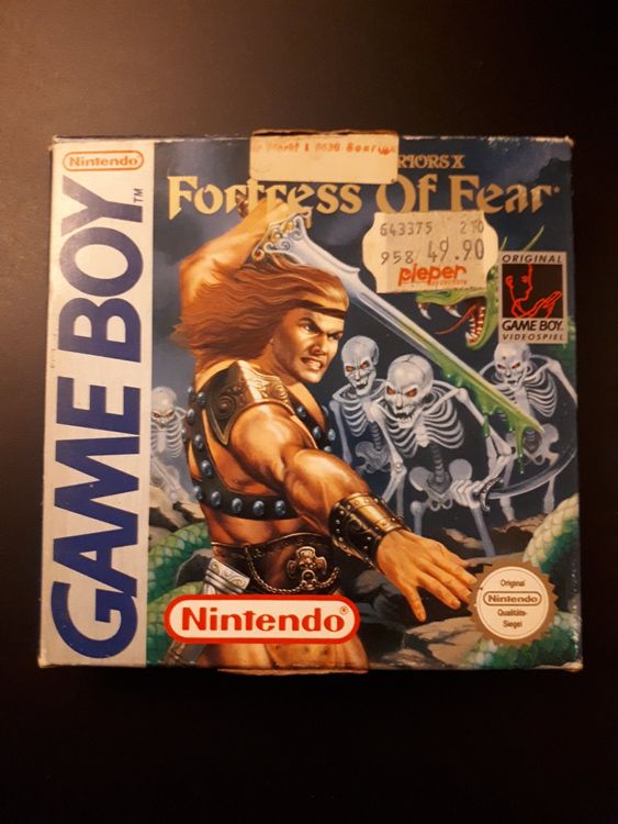 Nintendo Gameboy - Fortress of Fear - Deutsch - NOE CIB OVP (Gebraucht ...
