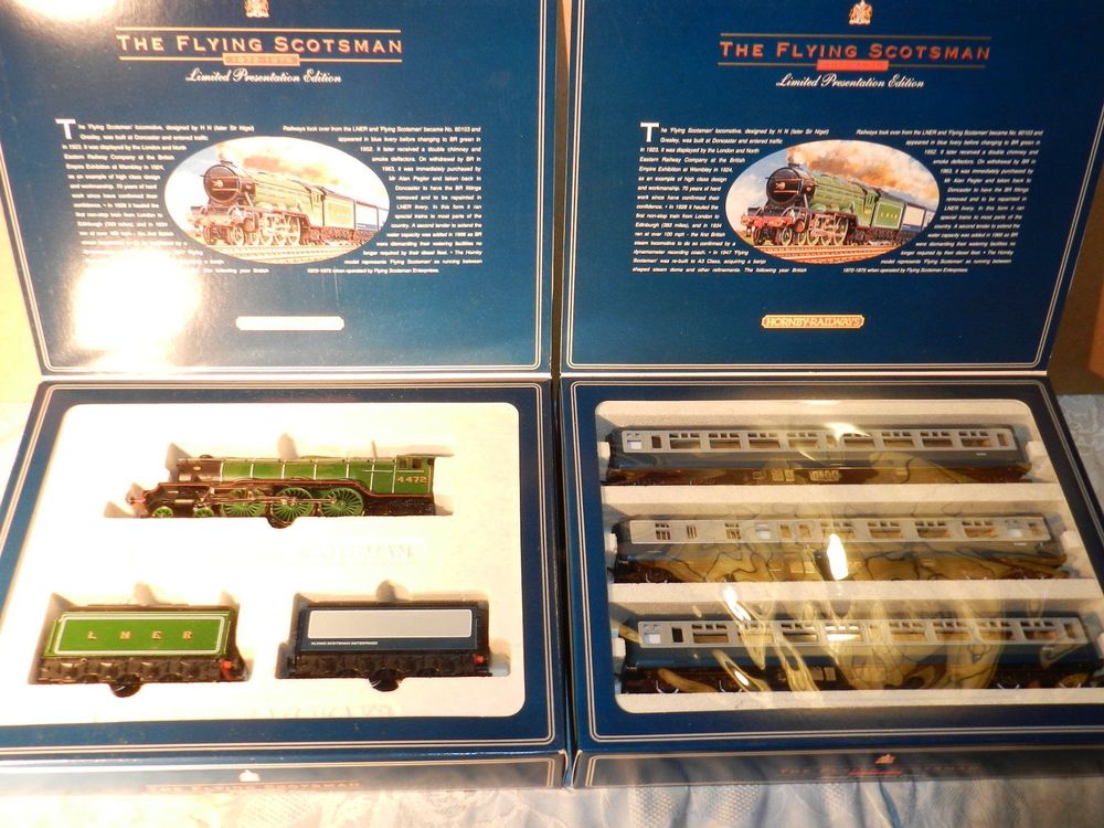 Hornby H0 GL The Flying Scotsman 2 Set (Neu und originalverpackt) in ...