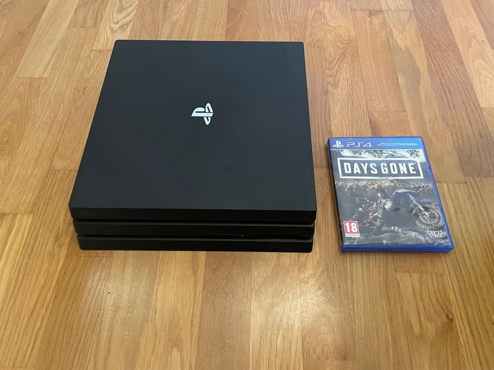 Playstation 4 Pro, 1TB, Mit Days Gone und Zubehör (Gebraucht) in Mörigen für CHF 190 – mit ...
