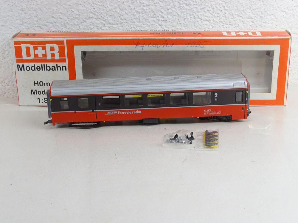 D+R 224 75 Gepäckwagen Bernina, RhB, BD2475, Rot, H0m, OVP (Gebraucht) in Wohlen für CHF 47 ...