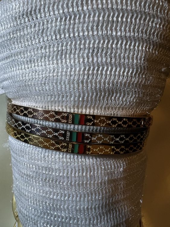 3 jolis bracelets en acier inoxydable (Gebraucht) in Genève für CHF 60 – mit Lieferung auf ...