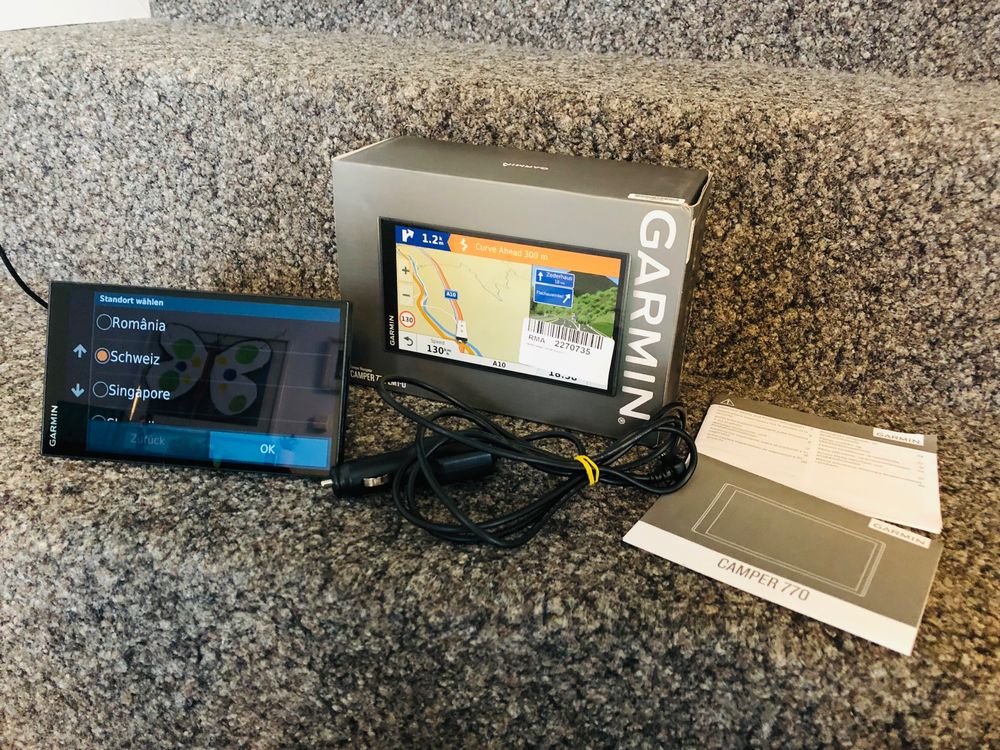 Garmin Camper Navigator 770 LMT-D | Kaufen auf Ricardo