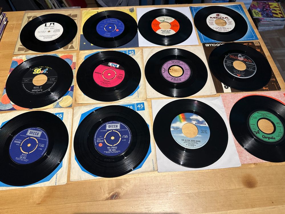 24 Singles Jethro Tull Electric Light Orchestra T.Rex Who (Gebraucht ...