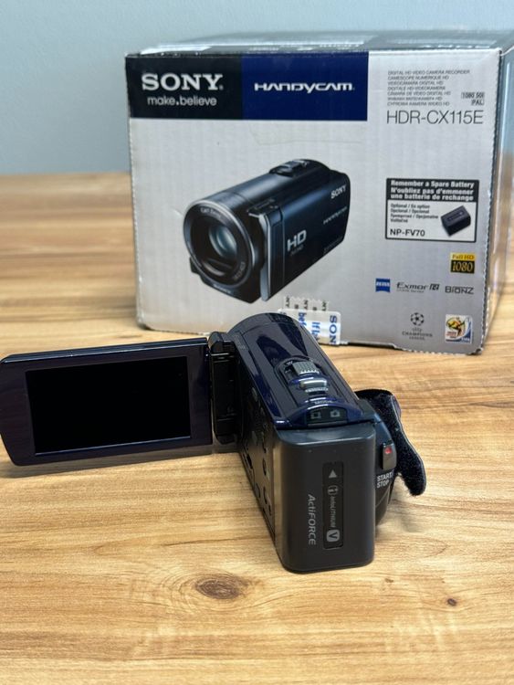 Neuwertiger Sony Handycam HDR-CX115E HD (Neu (gemäss Beschreibung)) in ...