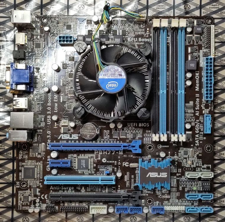 ASUS P8H77-M LGA 1155 inklusive i7-3770 | Kaufen auf Ricardo