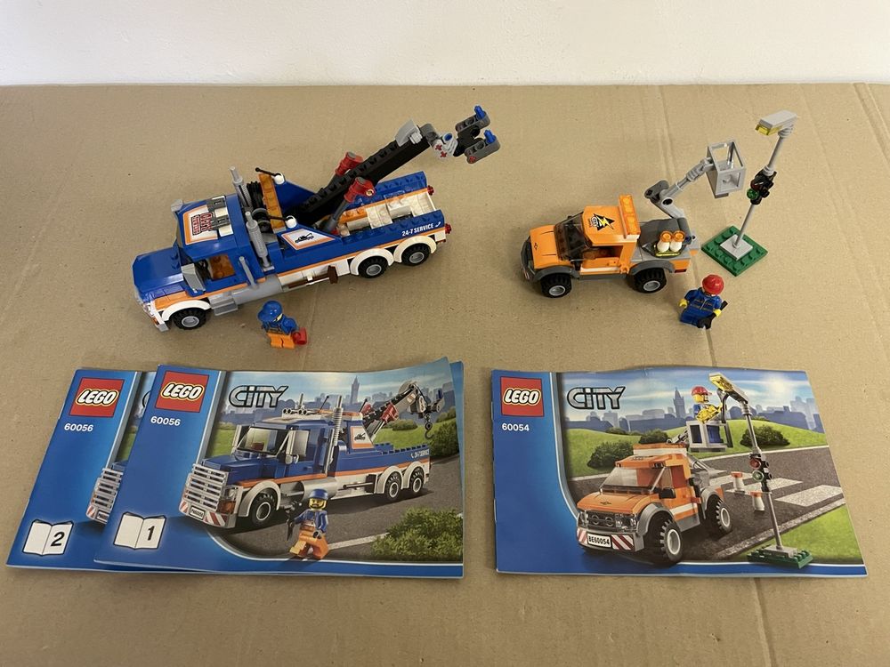 Lego City Abschleppwagen Baustelle 60056 + 60054 (Gebraucht) in Möriken ...