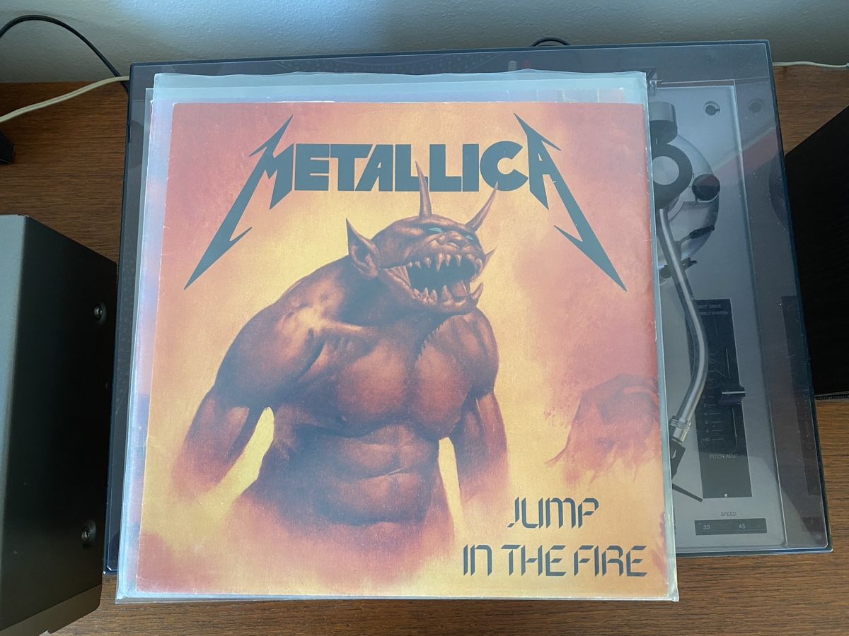 Metallica - Jump in the Fire - Vinyl LP Schallplatte (Gebraucht) in ...