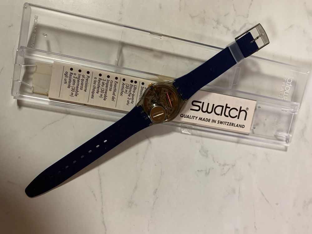 SWATCH *GENT (Ø 34.00)*GM109* TAILLEUR* NEU* OVP* 1992*LÄUFT | Kaufen ...