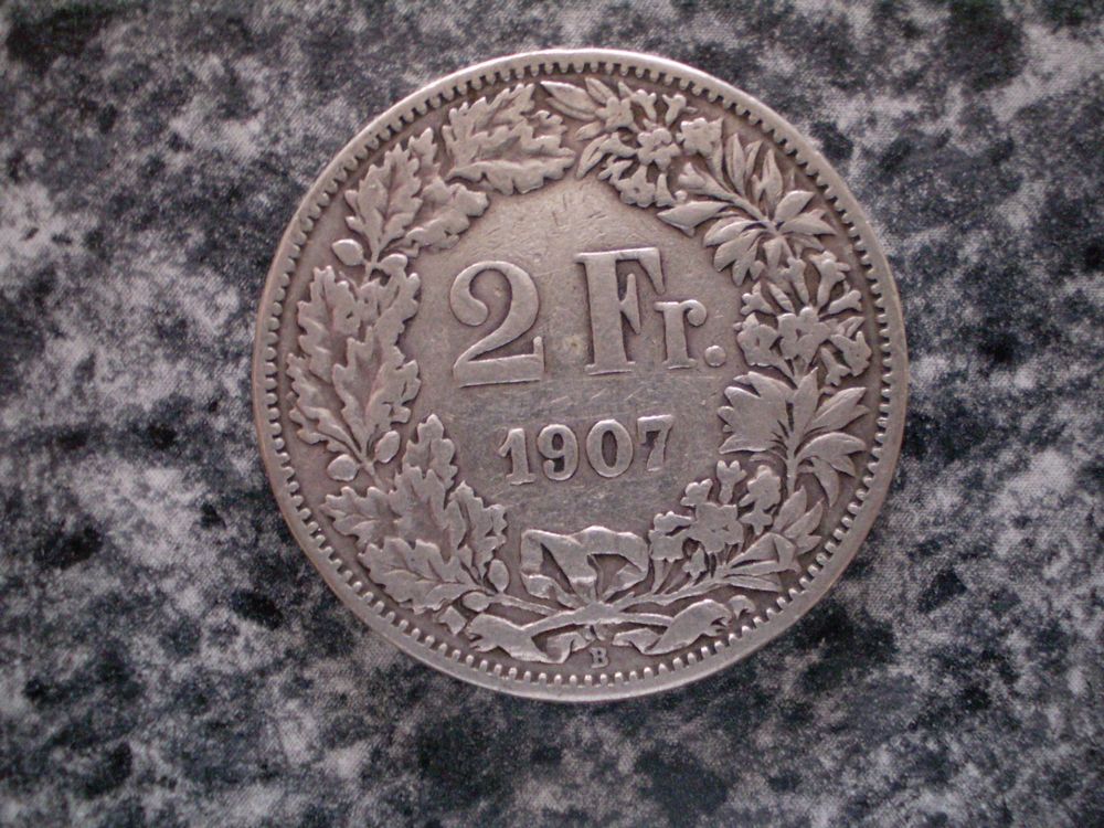 2 Fr.1907 !!! Rar !!! ab 1.- !!! (Gebraucht) in Dierikon für CHF 5 – mit Lieferung auf Ricardo ...