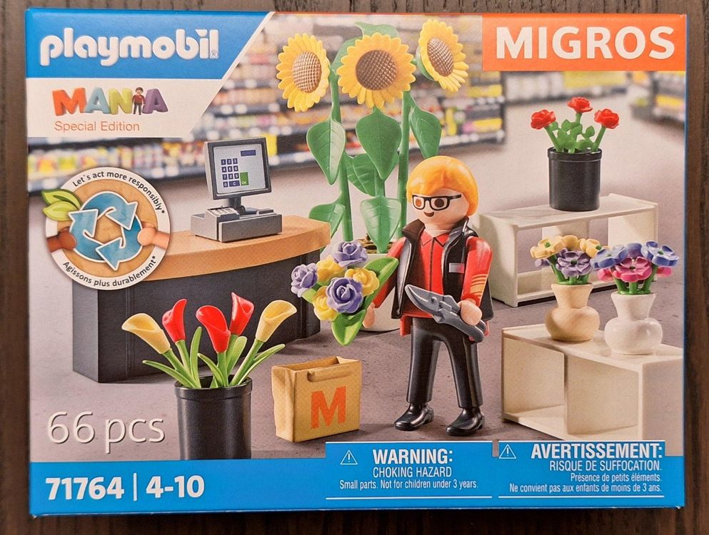 Playmobil Set Migros Mania Special Edition Blumen (Neu und ...