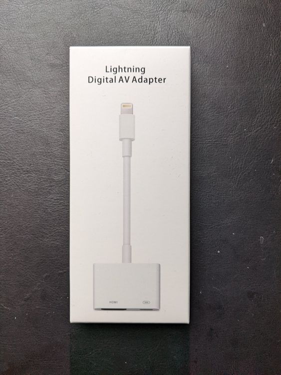 Lightning Digital AV Adapter | Kaufen auf Ricardo