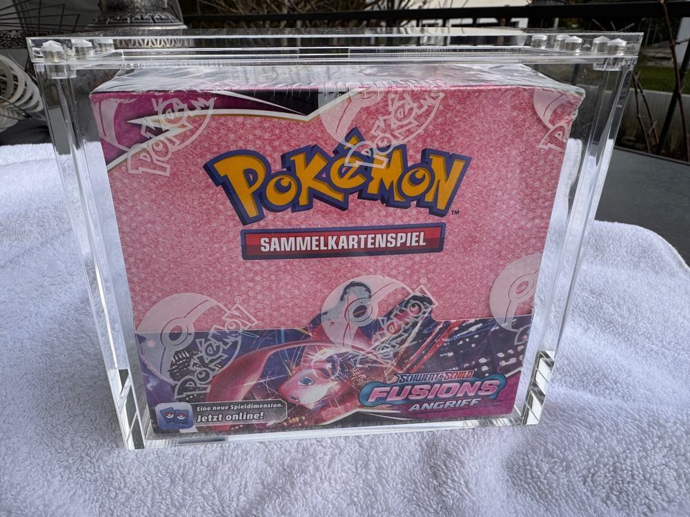 Pokémon Fusions Angriff Booster Display 36er Box Acryl - Neu (Neu und ...